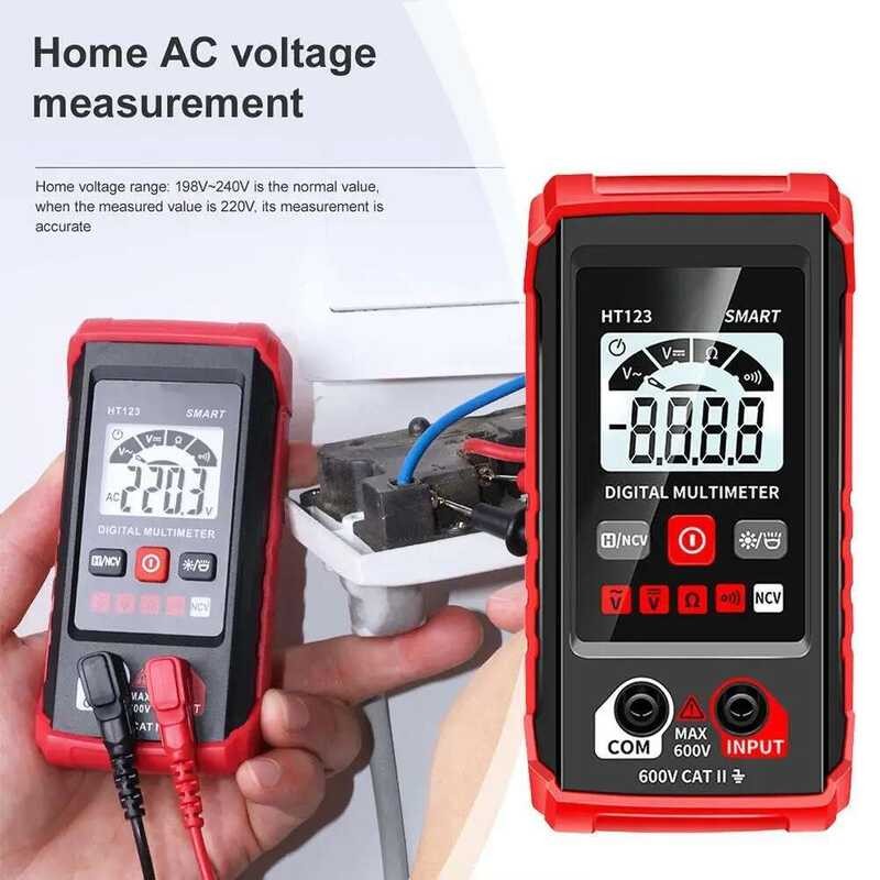 2 Tm-510 Smart Digital Multimeter 2000 Counts Automatic Digital ...