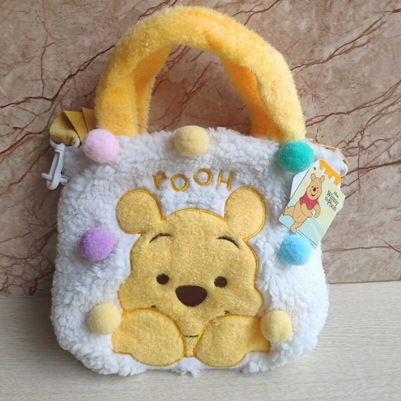 Cute Cartoon Winnie Ang Pooh Crossbody Bag Honey Jar Pendant Doll ...