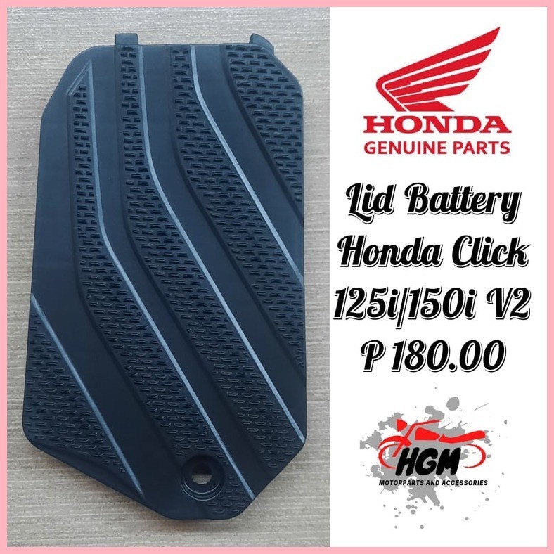 ☪ LID BATTERY | HONDA CLICK 125i/150i V2, 125 V3 | 64460-K59-A70ZB ...