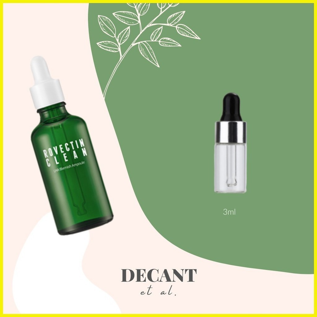 ஐ Rovectin Clean LHA Blemish Ampoule Decant | Shopee Philippines