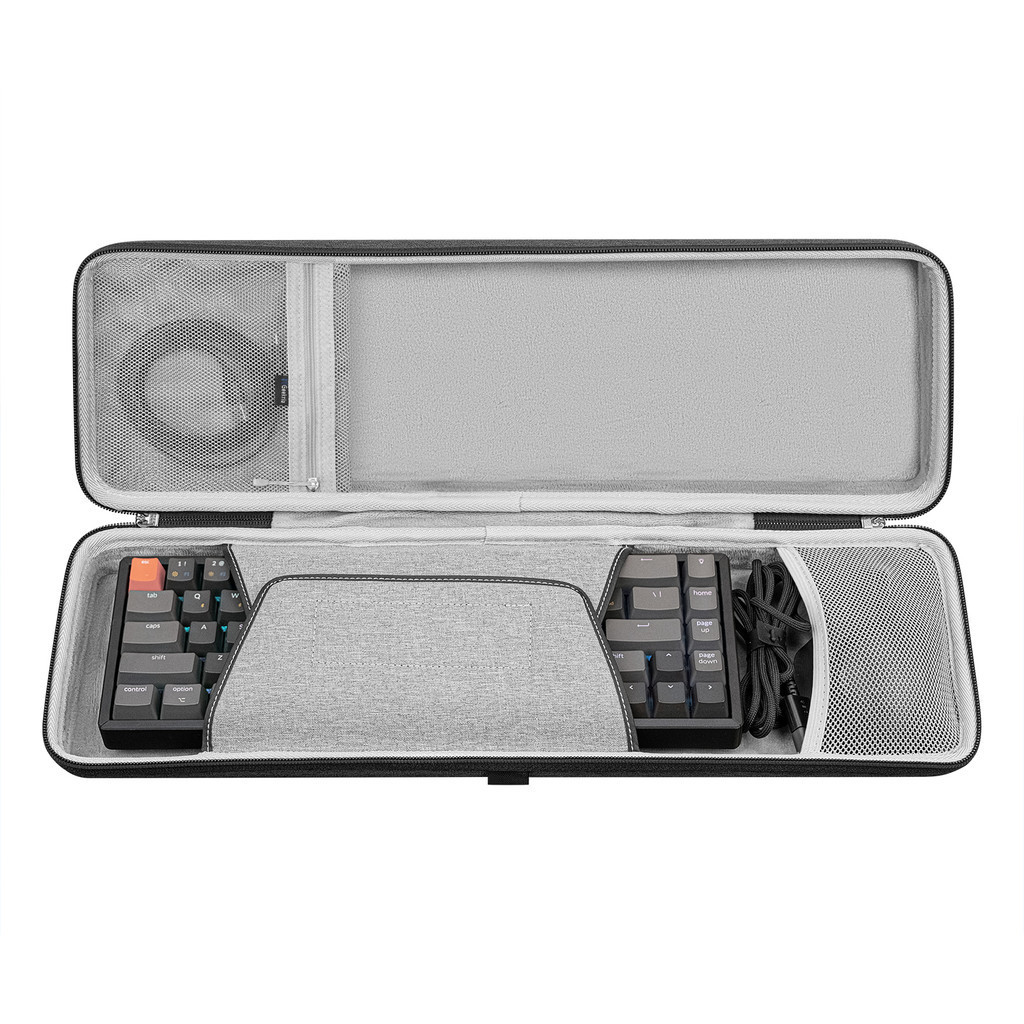 Geekria 65% Keyboard+Mouse Combo Case, Hard Shell Carrying Bag for 68 ...