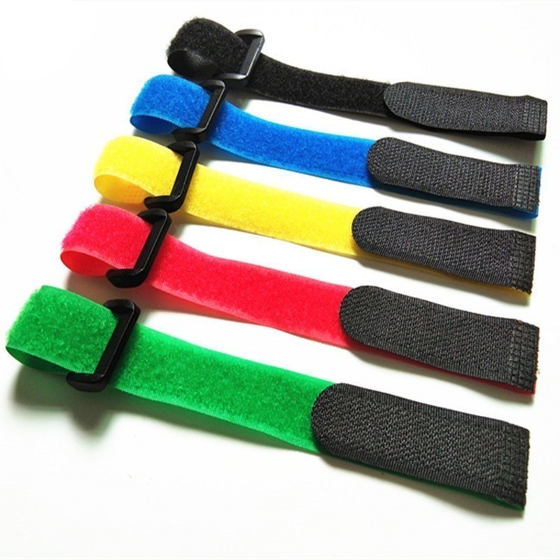 10Pc Cable Organizer - Data Cable Sorting Zip Ties - Self Adhesive Back ...