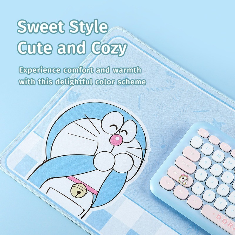 Doraemon Sweetheart Mouse Pad Cartoon Cute Oversized Locking Rubber ...