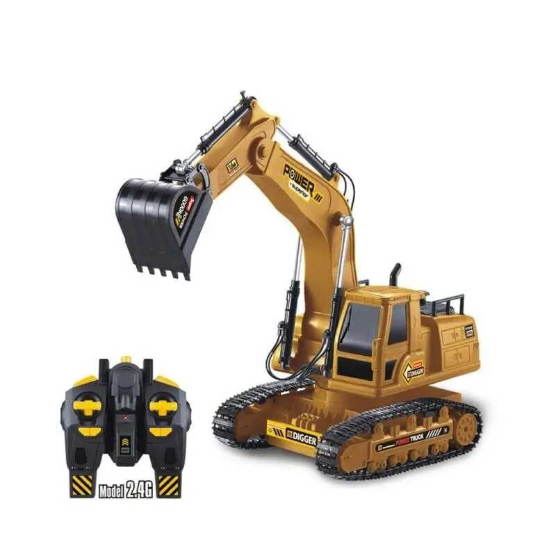 RC Truck 1/18 RC Trolley 10 Channels 2.4G Remote Control Excavator ...
