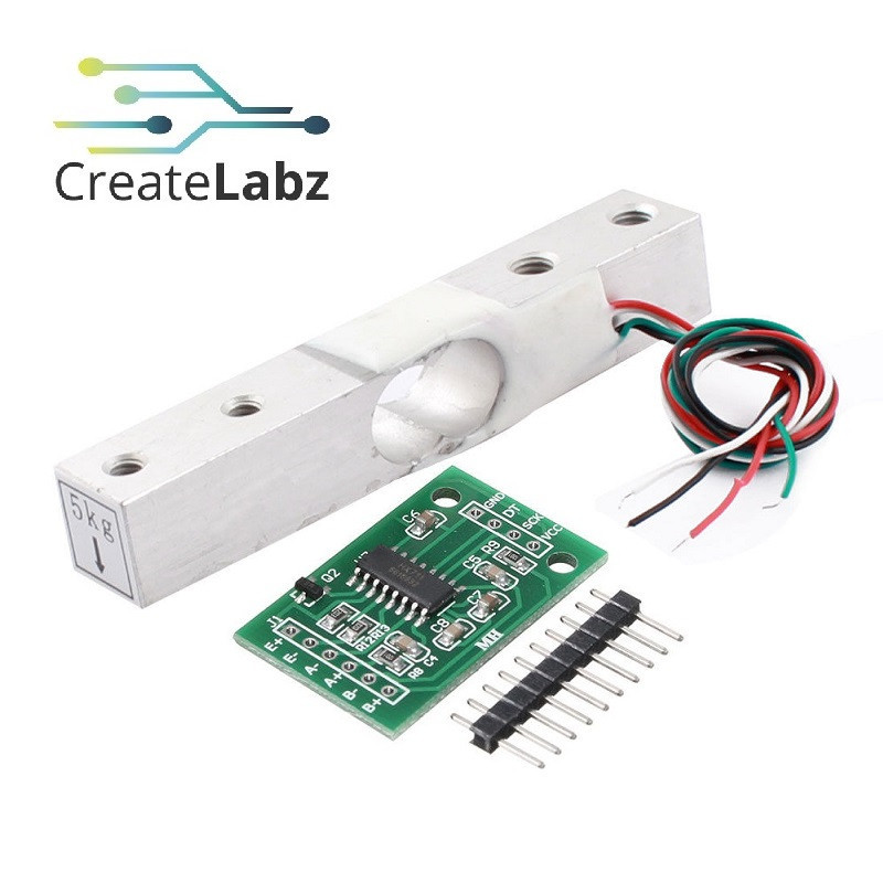 Straight Bar Load Cell/Strain Gauge (Hx711 load cell amplifier included ...