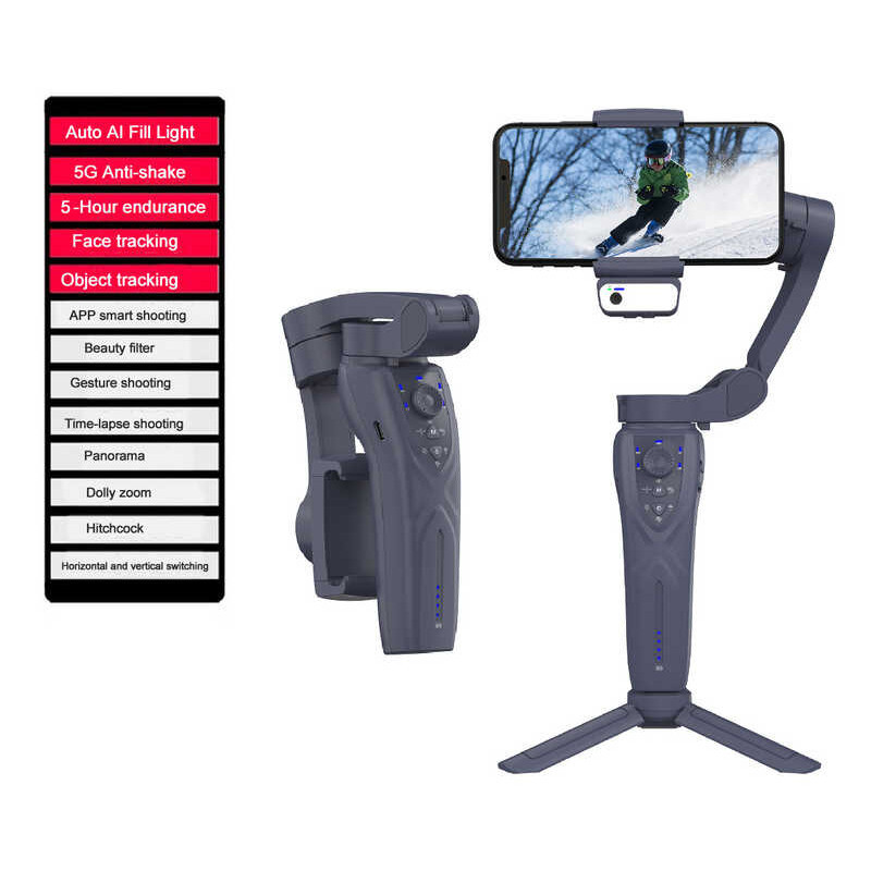 423 3-Axis Handheld Gimbal Stabilizer Para Sa Smartphone AI Face ...