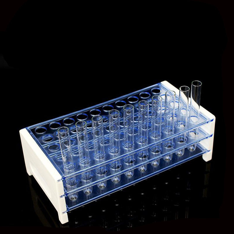 1 Set of Scientific Laboratory Test Tube Rack School Sample Supplies ...