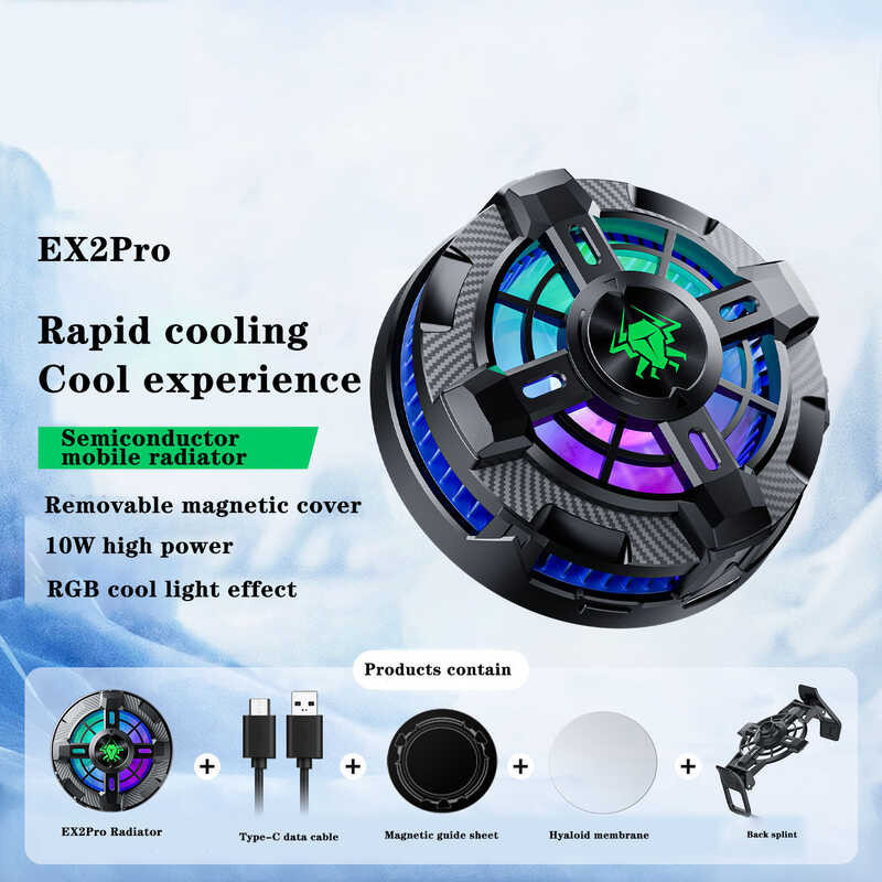 Plextone HeatSink EX2 PRO Mobile Phone Gaming Radiator Cooling Turbo ...