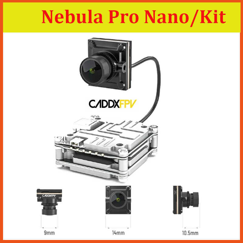 Caddx Nebula Pro Nano/Kit 720P/120fps Digital HD Sa 8CM Cable FPV Camera Para sa DJI Air Unit at ...