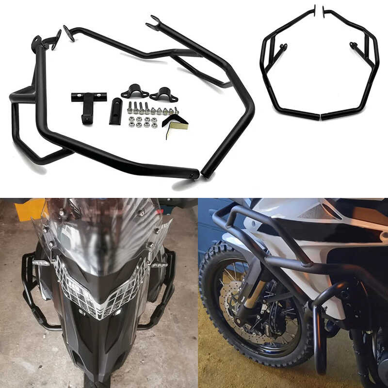 Para Sa Benelli Trk502 Trk502x 2021-2023 Black Upper Crash Bar Engine ...