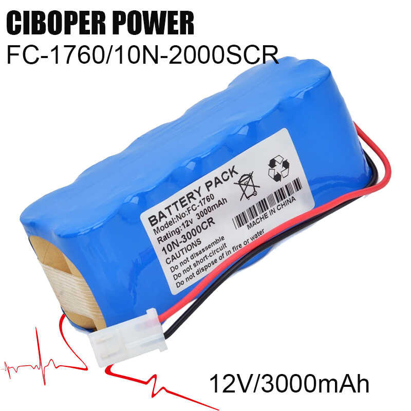 CP Medical Battery Pack 10N-2000Scr 12V 2000Mah Para Sa Fc-1760 ...