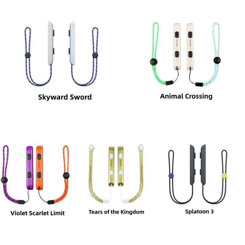 61 New 3 Splatoon 3 Lid Color Left And Right Wrist Strap For Nintend ...