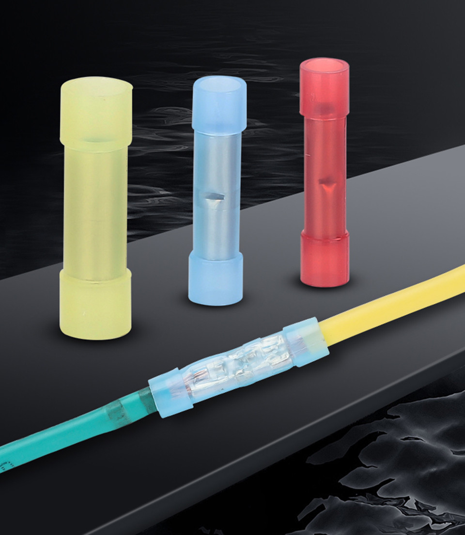 Nylon Insulated Terminal BNFY electricity Wire middle Butt Terminal ...