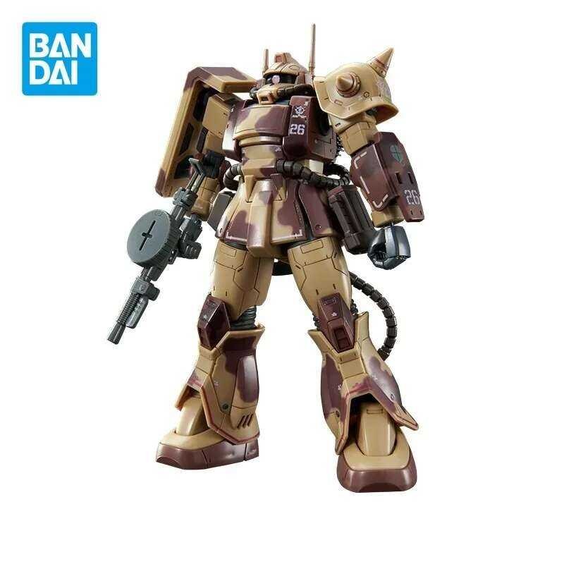 Bandai Original Am Model Kit Anime Figure Ms-060 ZAKU DESERT TYPE HG 1/ ...