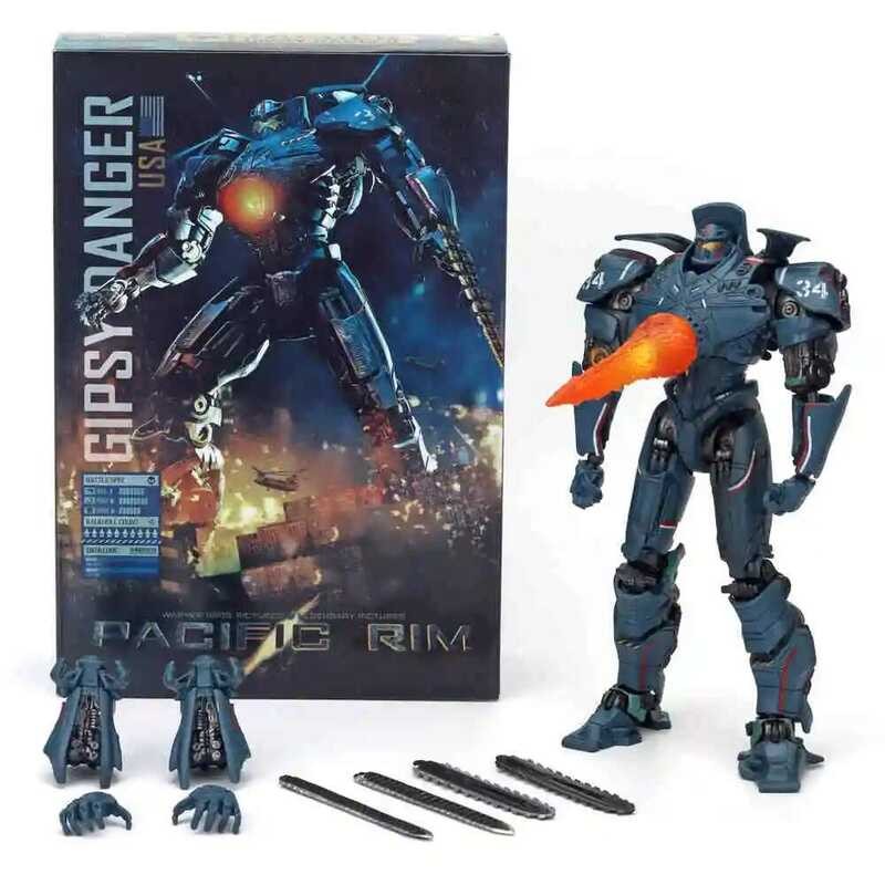 Hot Pacific Rim 2 Gipsy Avenger Action Figures Movable Mech Robot ...