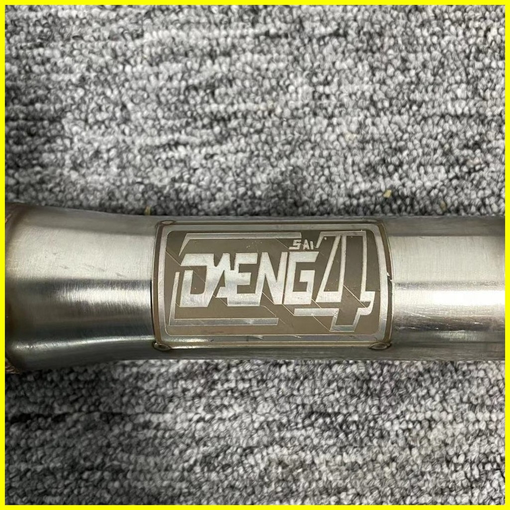 Stainless Big Elbow Xrm125 Carbtype, Fi Trinity Honda Dash Made in ...