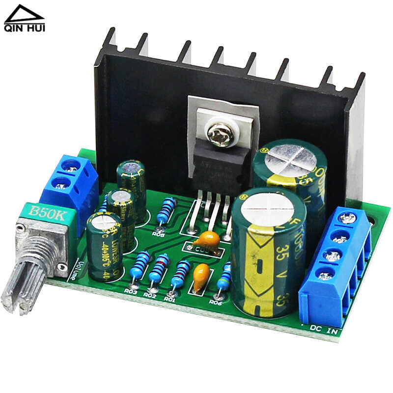 TDA2050 Digital Amplifier Board Single Channel 30W Speaker Audio Amplifier Mainboard Module DIY ...