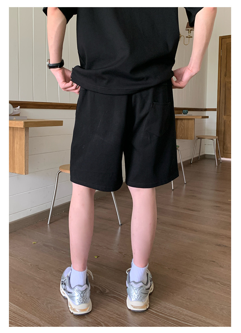 BU【BUY 1 TAKE 1】 Men's Shorts Pull Rope Casual Simple Loose Straight ...