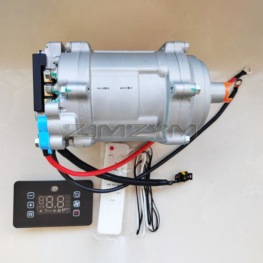 Parking Air Conditioner 12V/24V Electric Compressor Unit with ...