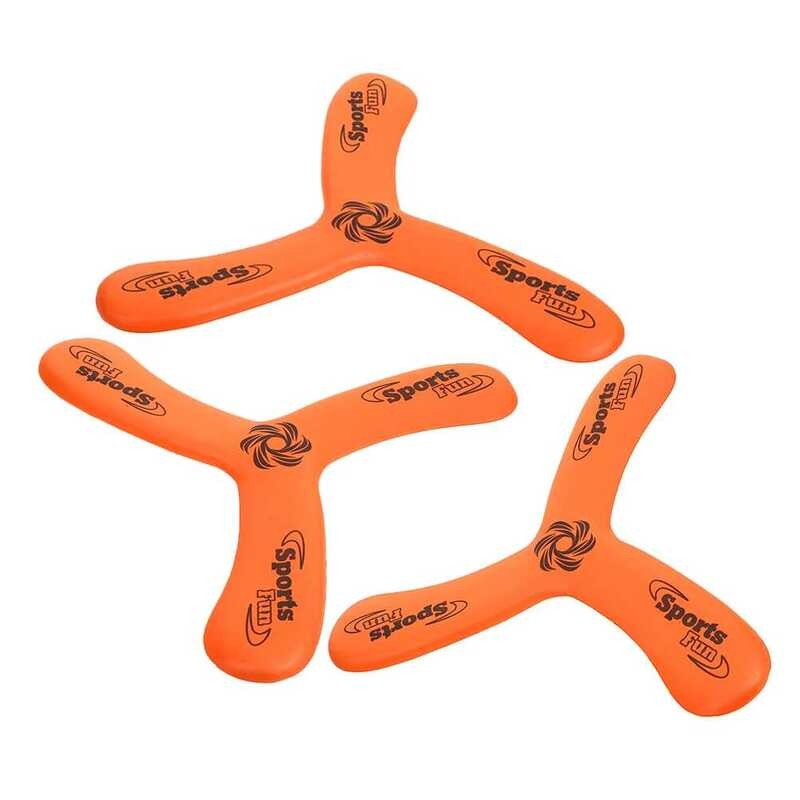 3 Pcs Outdoor Wooden Boomerangs For Craft Kids Toys Parent-Child ...