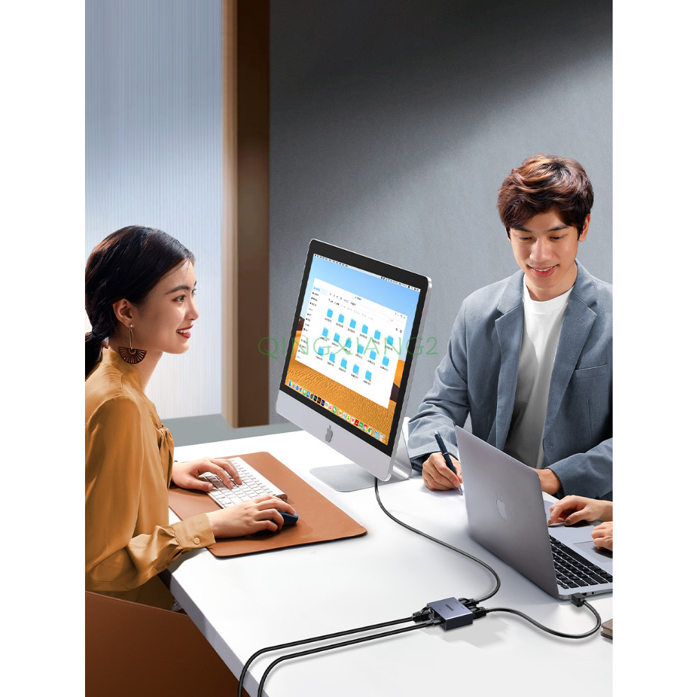 UGREEN 1000Mbps RJ45 Splitter 1 to 2 Ethernet Adapter Lan Connector ...