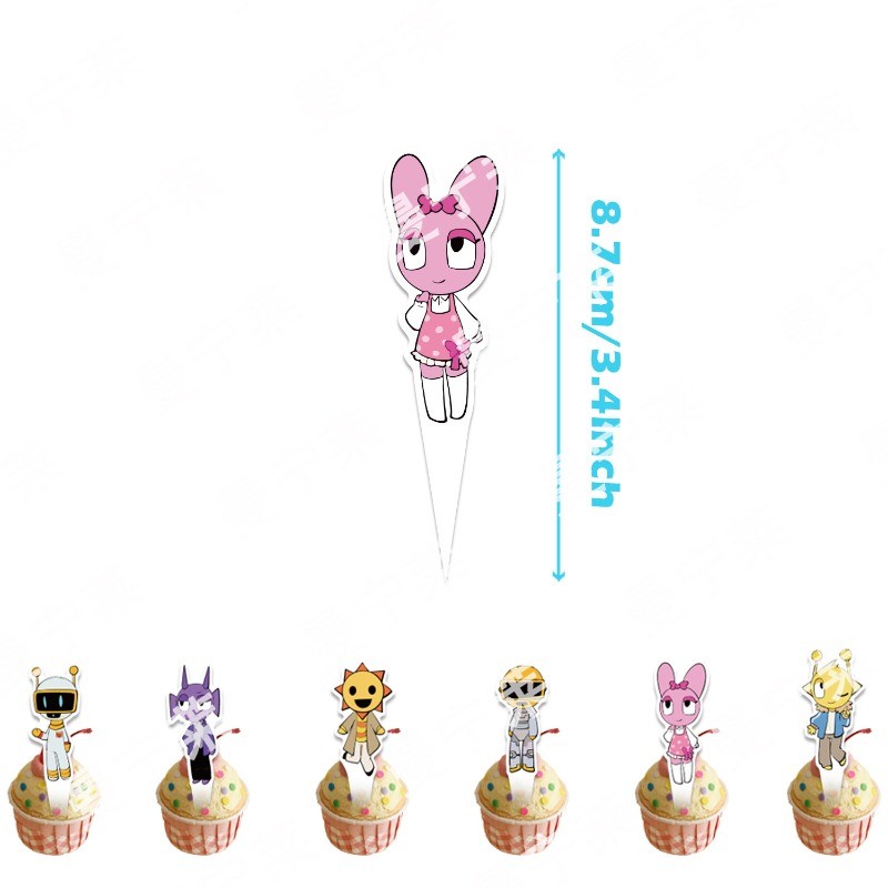 Sprunki Game Theme Party Incredibox Children's Birthday Tableware ...