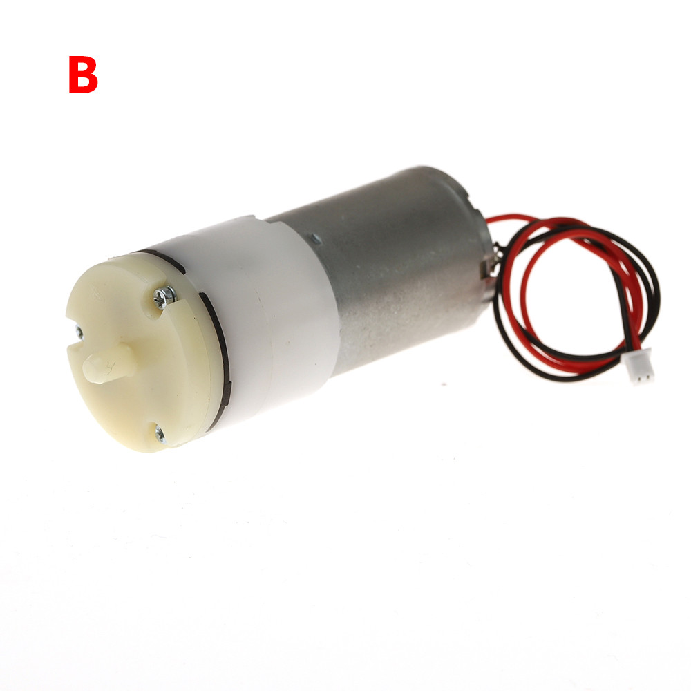 DC 3V 3.7V 5V 6V 12V Micro Mini 370 Motor Diaphragm Air Pump Vacuum Pump Negative Pressure ...