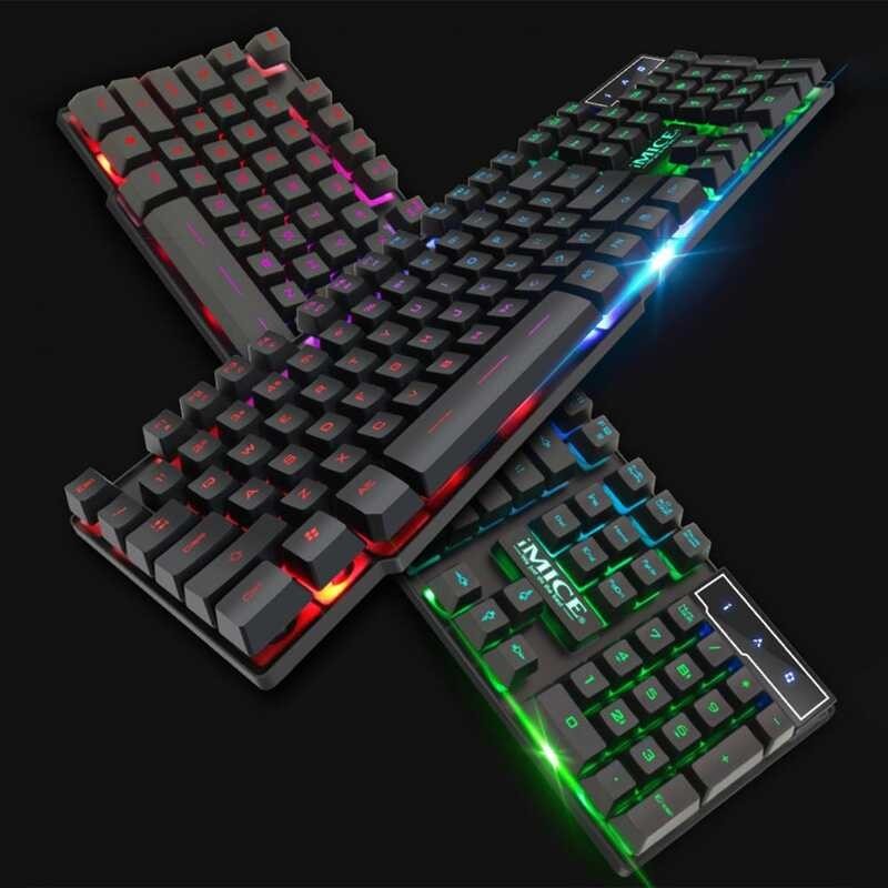 IMICE Ak-600 Keyboard Liquid Diversion Hole Consumer Electronics Gamer ...