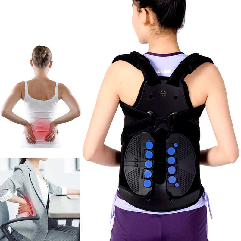 LY Pulley Posture Back Braces Waist Lumbar Port Belt Humpback Hiniranin ...