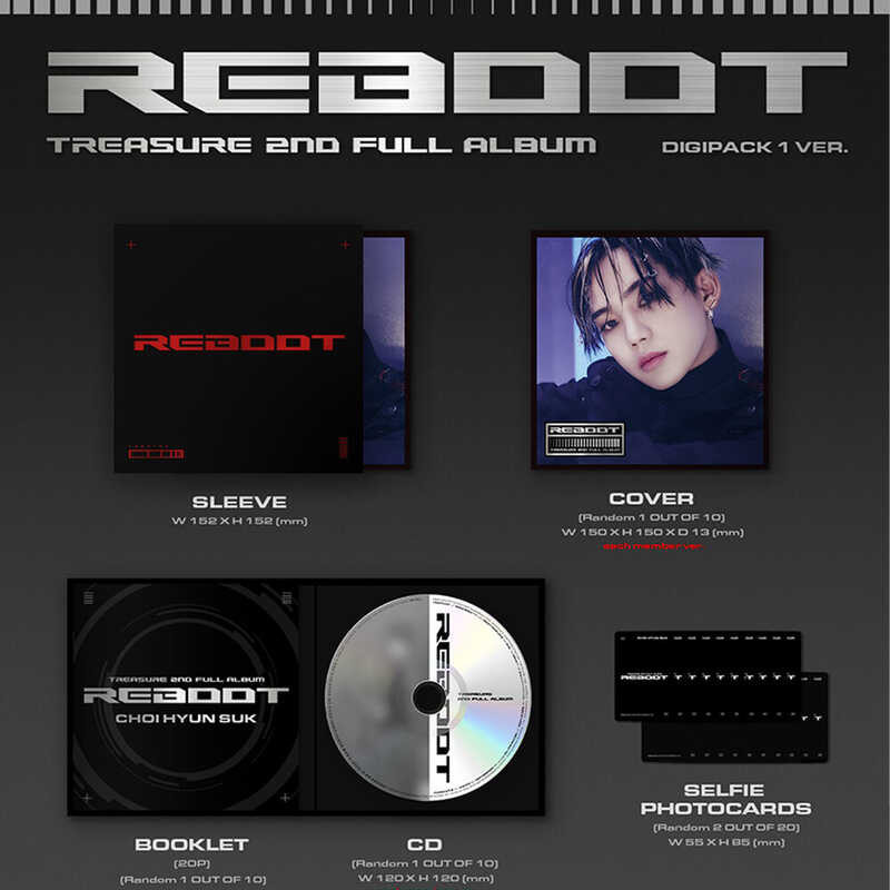 GIFT [+Yg SELECT TREASURE - Ikalawang Punong Album [ REBOOT ] Digipack Ver. | Shopee Philippines