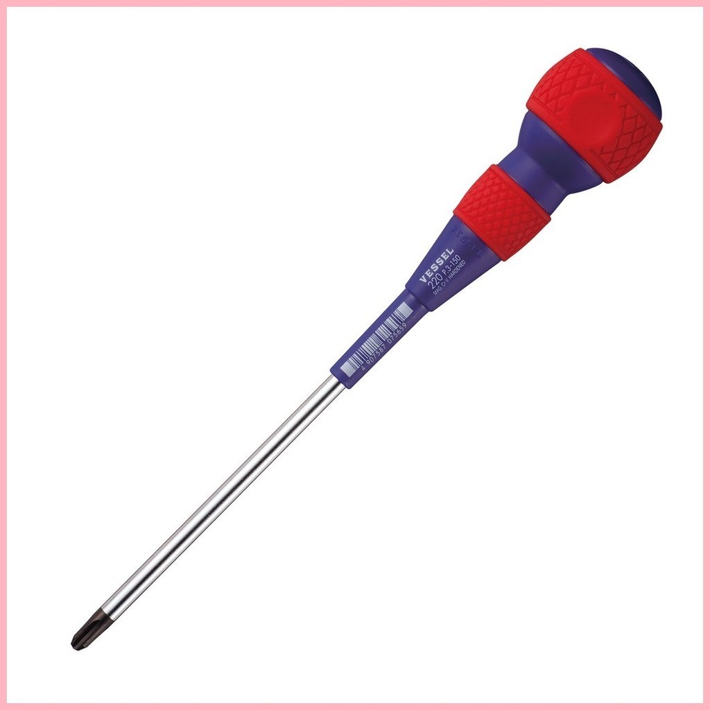 ¤ ♟ VESSEL 220 BALL GRIP screwdriver per piece ( JAPAN BRAND ) | Shopee ...