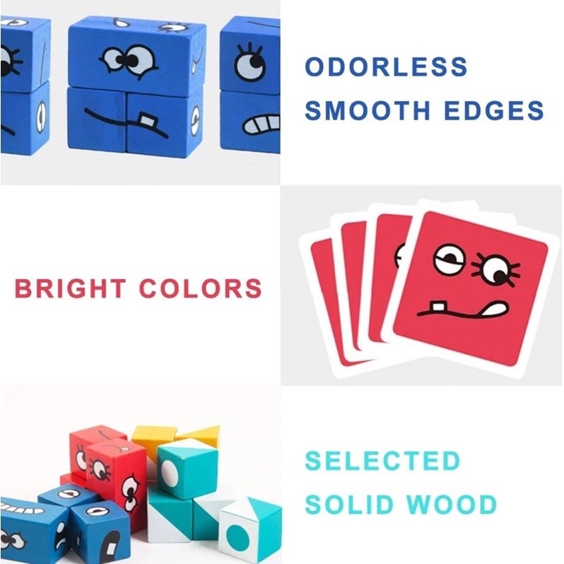 Geometric Emoji Fun Cube | Shopee Philippines