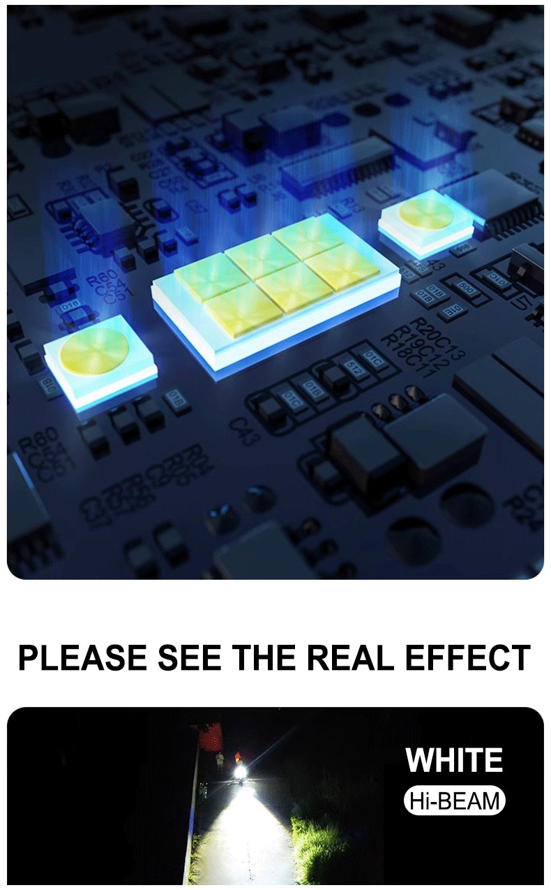 Fan Cool Mini Driving Light V7 Mdl With Realy Led Light For Motorcycl ...