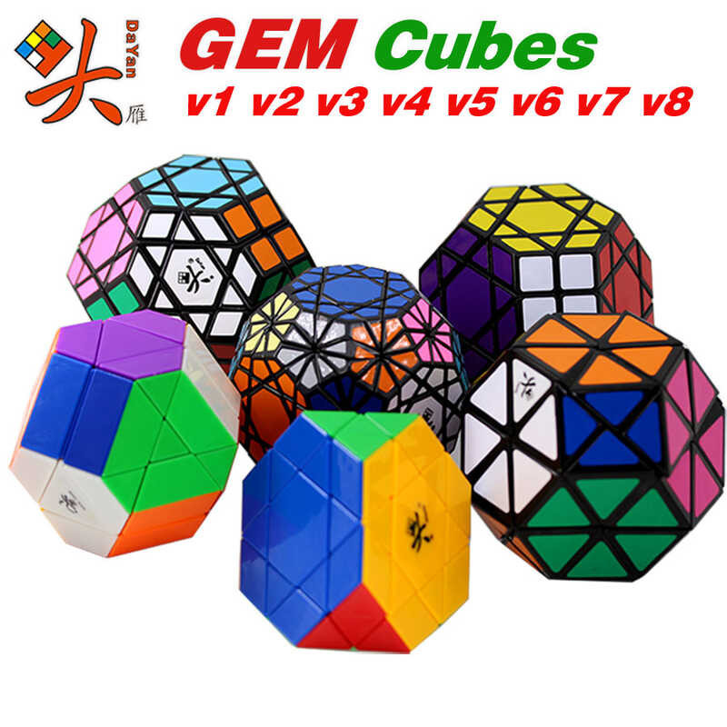 Mf8 Magic Cube Dayan GEM Cubo V1 V2 V3 V4 V5 V6 V7 V8 Big Diamond Stone Strange Shape Puzzle ...
