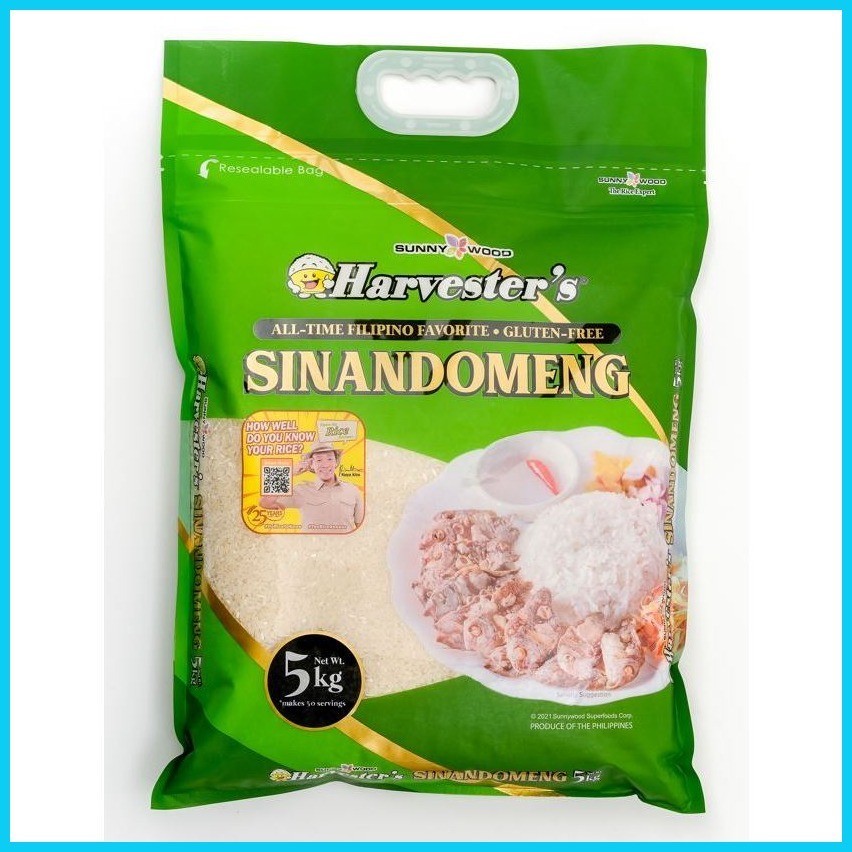 ⭐ Harvester's Special Sinandomeng Rice 5kg | Shopee Philippines