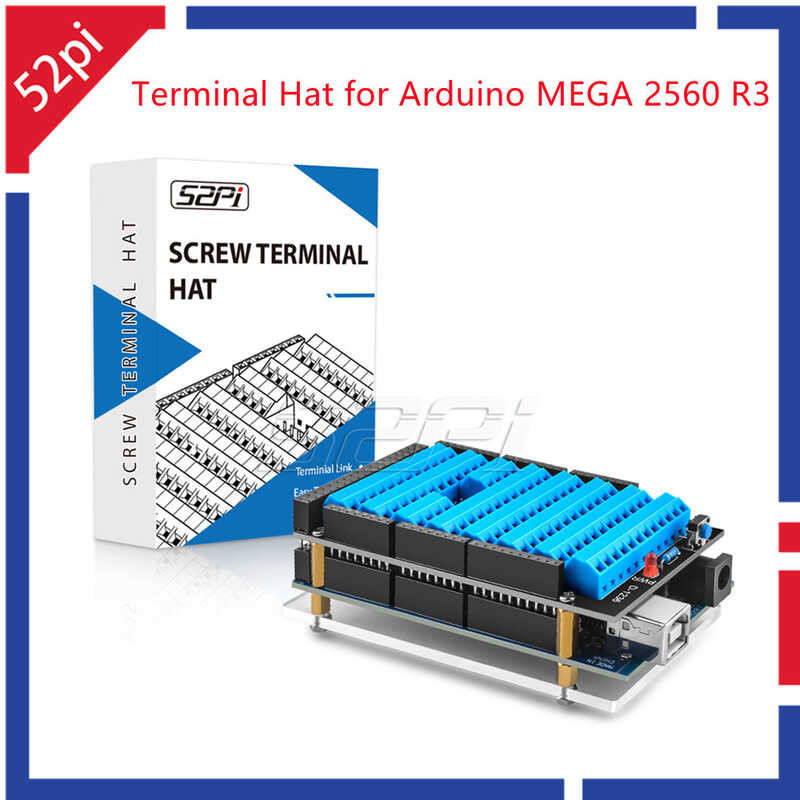 Para New52pi Terminal Sa MEGA 2560 R3 - Arduino Hat Reset Button At LED Indicator | Shopee ...