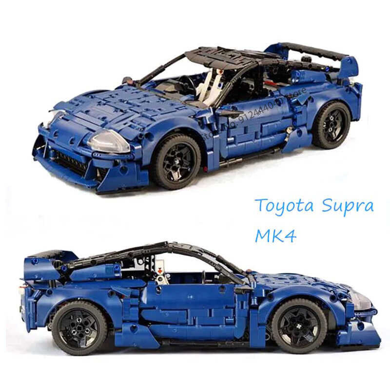 Technical NEW MOC - 4 Supra Classic Supercar Building Bloc Sports ...