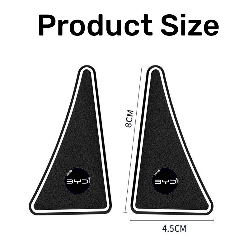 2Pcs/Set BYD Car Door Corner Protector Sticker Auto Door Anti-collision ...