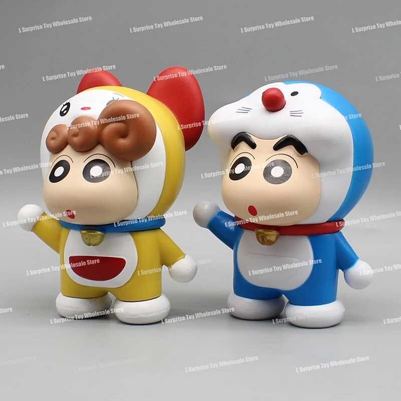 Д [Sa Stock] Doraemon Dorami Crayon Shin-Chan Mini Model Anime Action ...