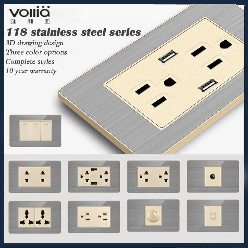 Vollia Gold Electrical at Stainless Steel Panel Board House Gang Way ...