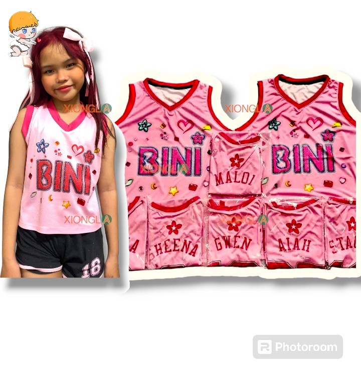 NEW TRENDING BINI T-SHIRT JERSEY FOR KIDS GIRLS ootd (Free ...