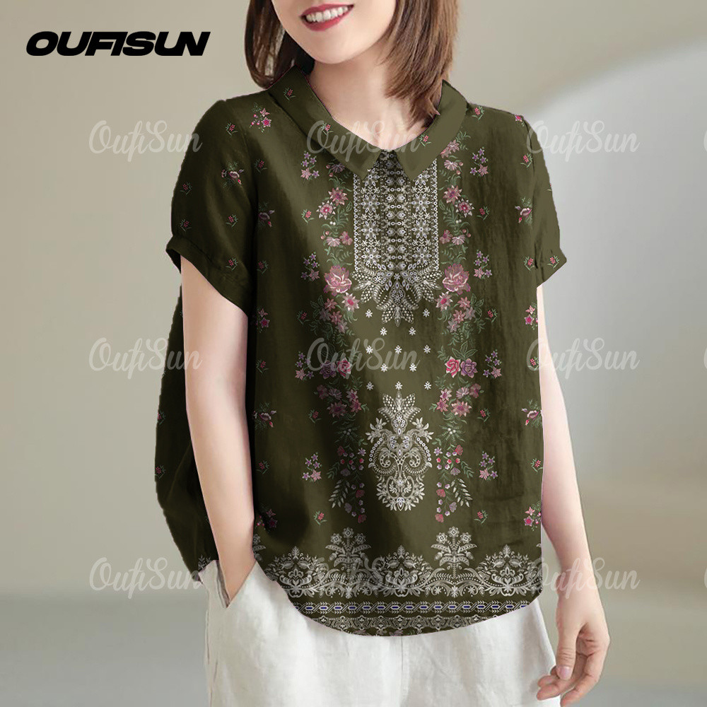 Asean Attire For Women Cotton Shirts 2025 Barong Shirt For Women 2025 ...