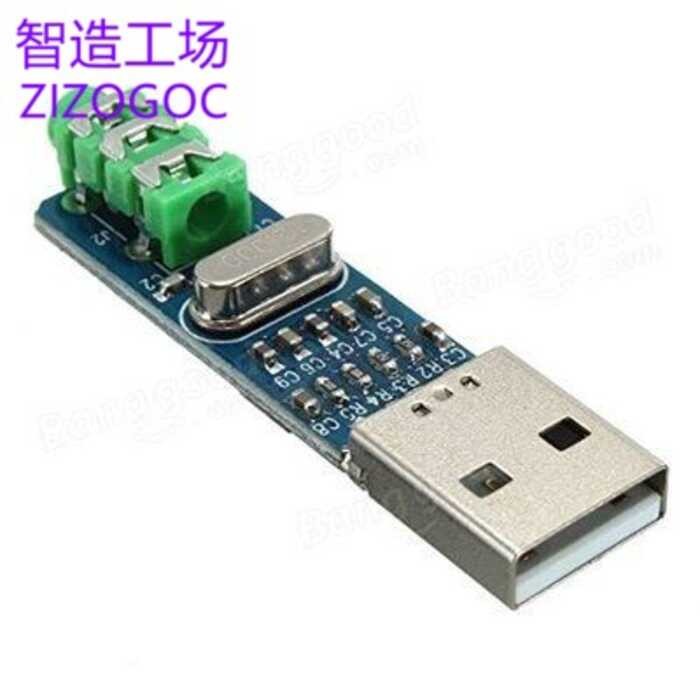 Mini USB DAC Mini USB DAC Decoder PCM2704 USB Sound Card Analog DAC ...