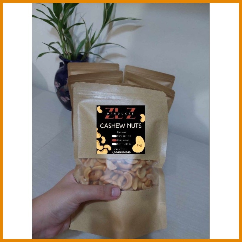 ∯ CASHEW NUTS ROASTED ADOBO KASOY SPICY SNACKS | Shopee Philippines