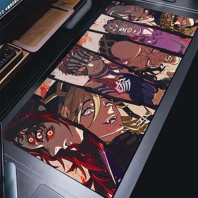 Anime Ghost Mousepad Laptop Demon Slayer Keyboard Rug PC Kokushibo ...