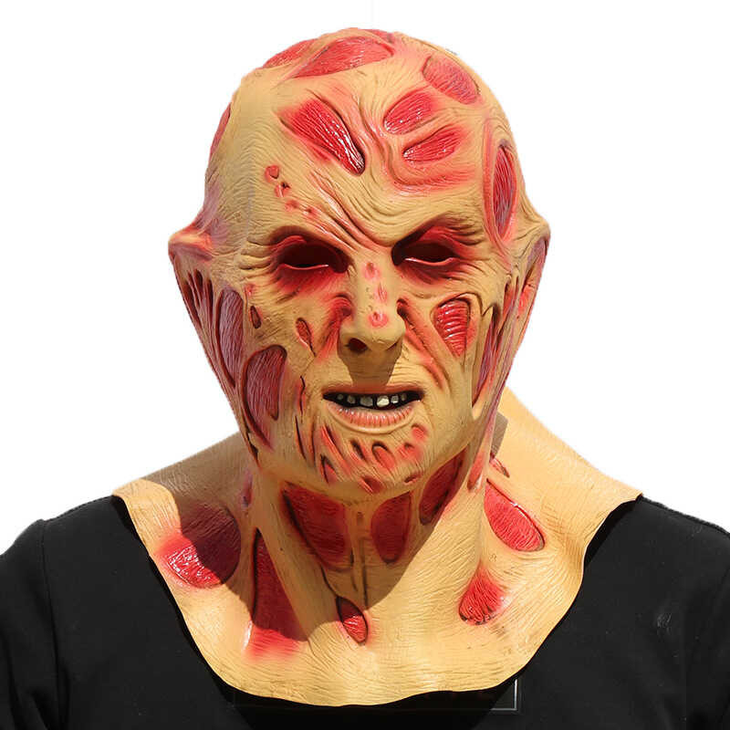 Halloween New Jason Freddy Mask New Horror Mask Headset Party Prop ...