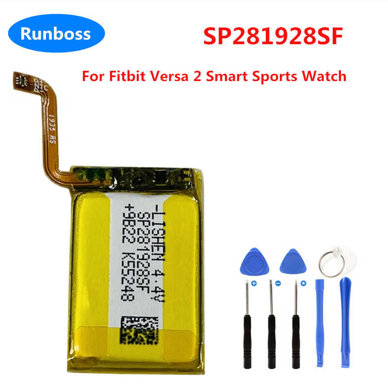 Original New 165mAh SP281928SF Battery For Fitbit Versa 2 Versa2 Smart ...