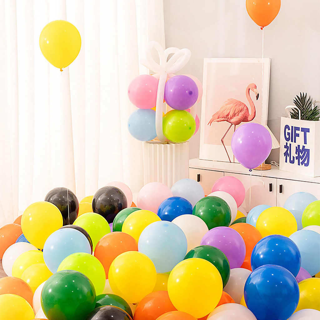 20pcs Matte Balloon Colorful 12 Inch Latex Balloons For 18th 60th ...