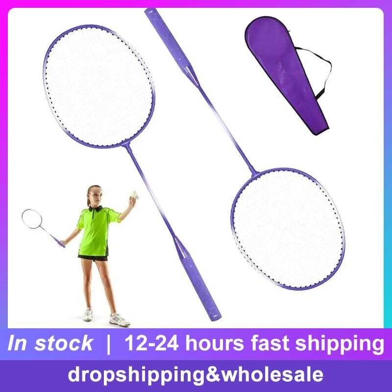 Badminton Rackets Set 2 Player Badminton Racquets Set Sports Gear For ...