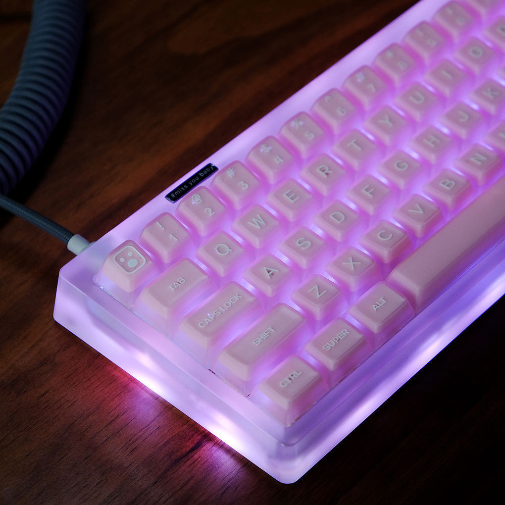 White Marble Keycap Double Shot Similar SA Profile PBT Mechanical ...